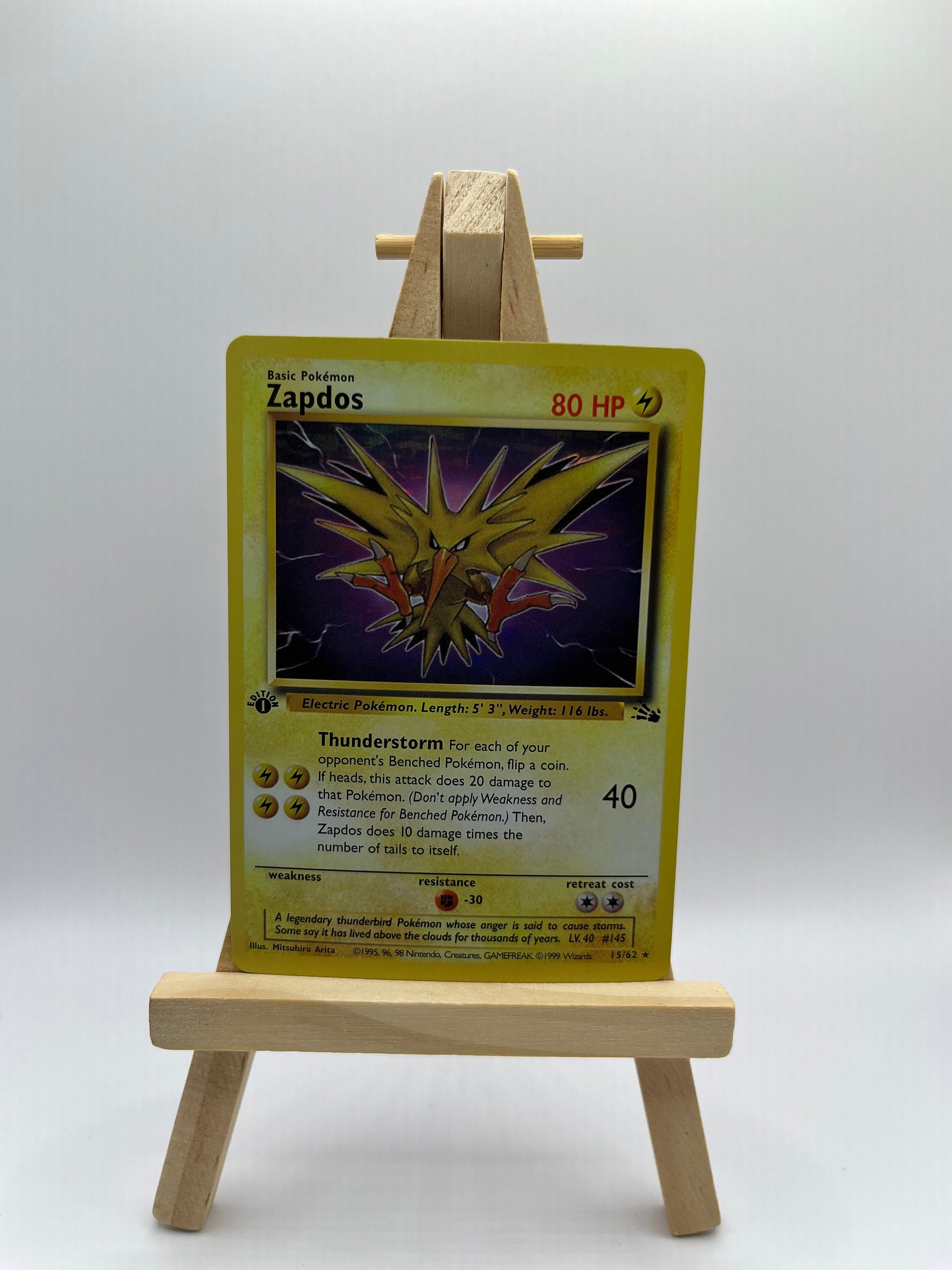 Zapdos (15) - Fossil (FO)