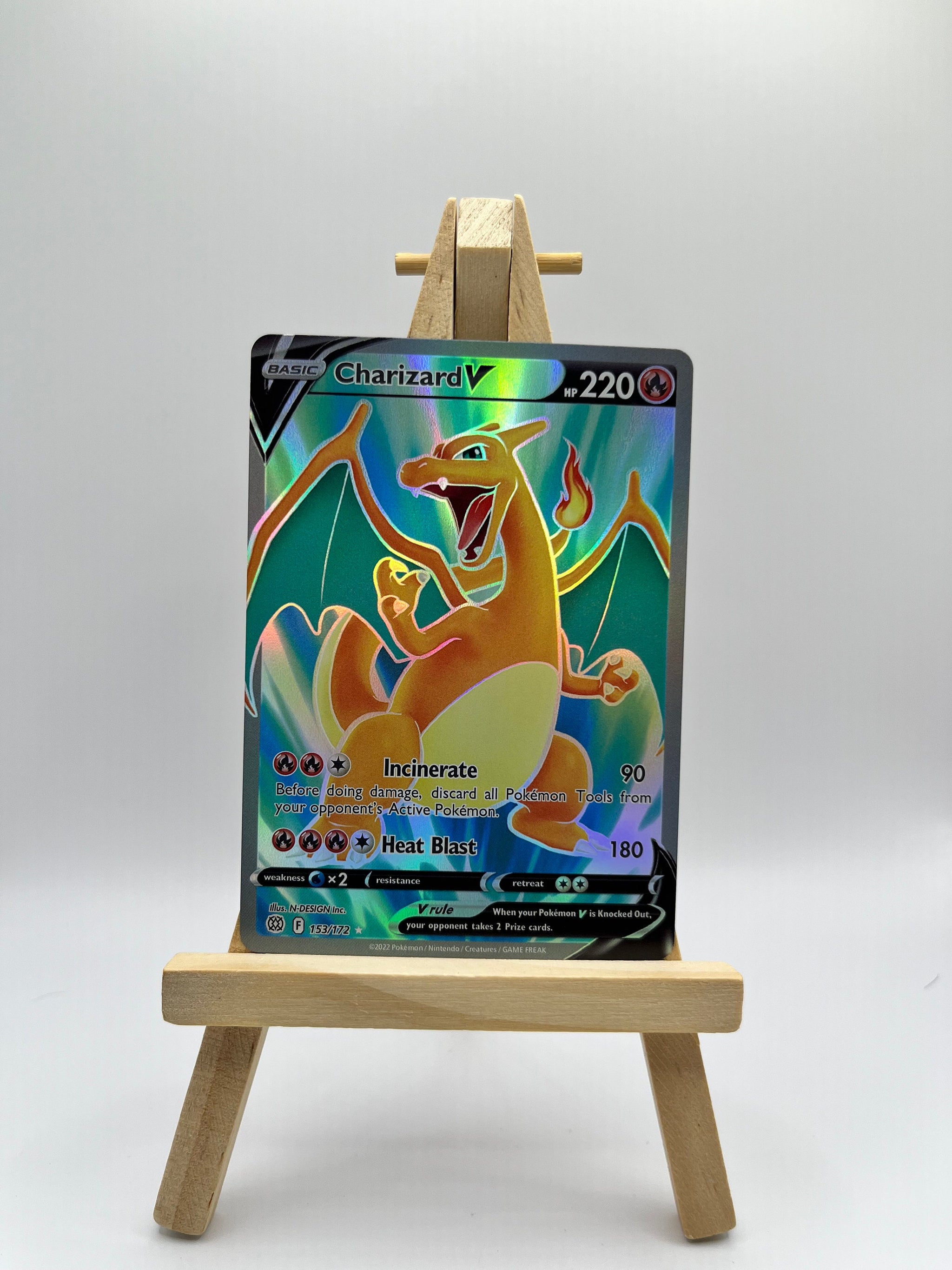 Charizard V (Full Art) - SWSH09: Brilliant Stars (SWSH09)