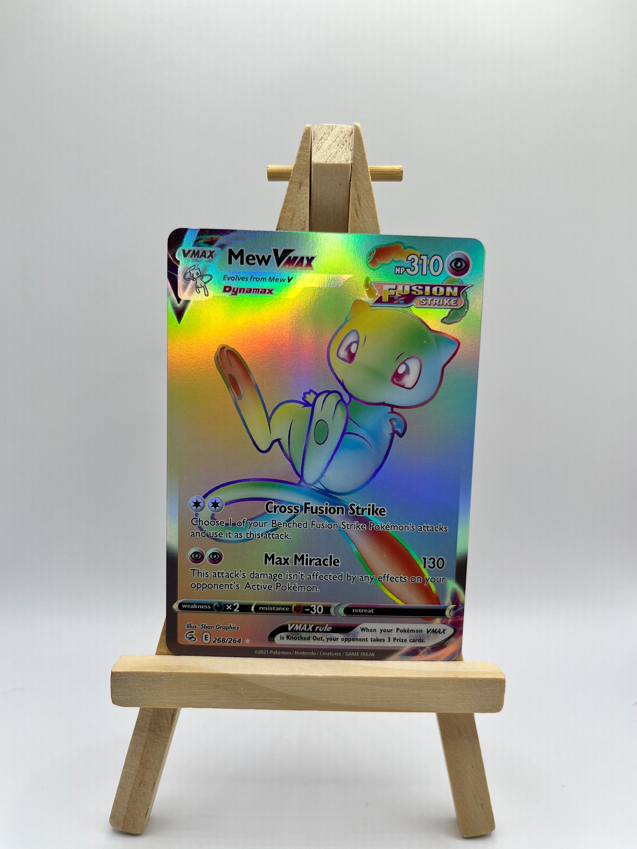 Mew VMAX (Secret) - SWSH08: Fusion Strike (SWSH08)