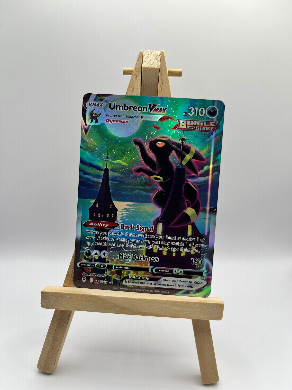 Umbreon VMAX (Alternate Art Secret) - SWSH07: Evolving Skies