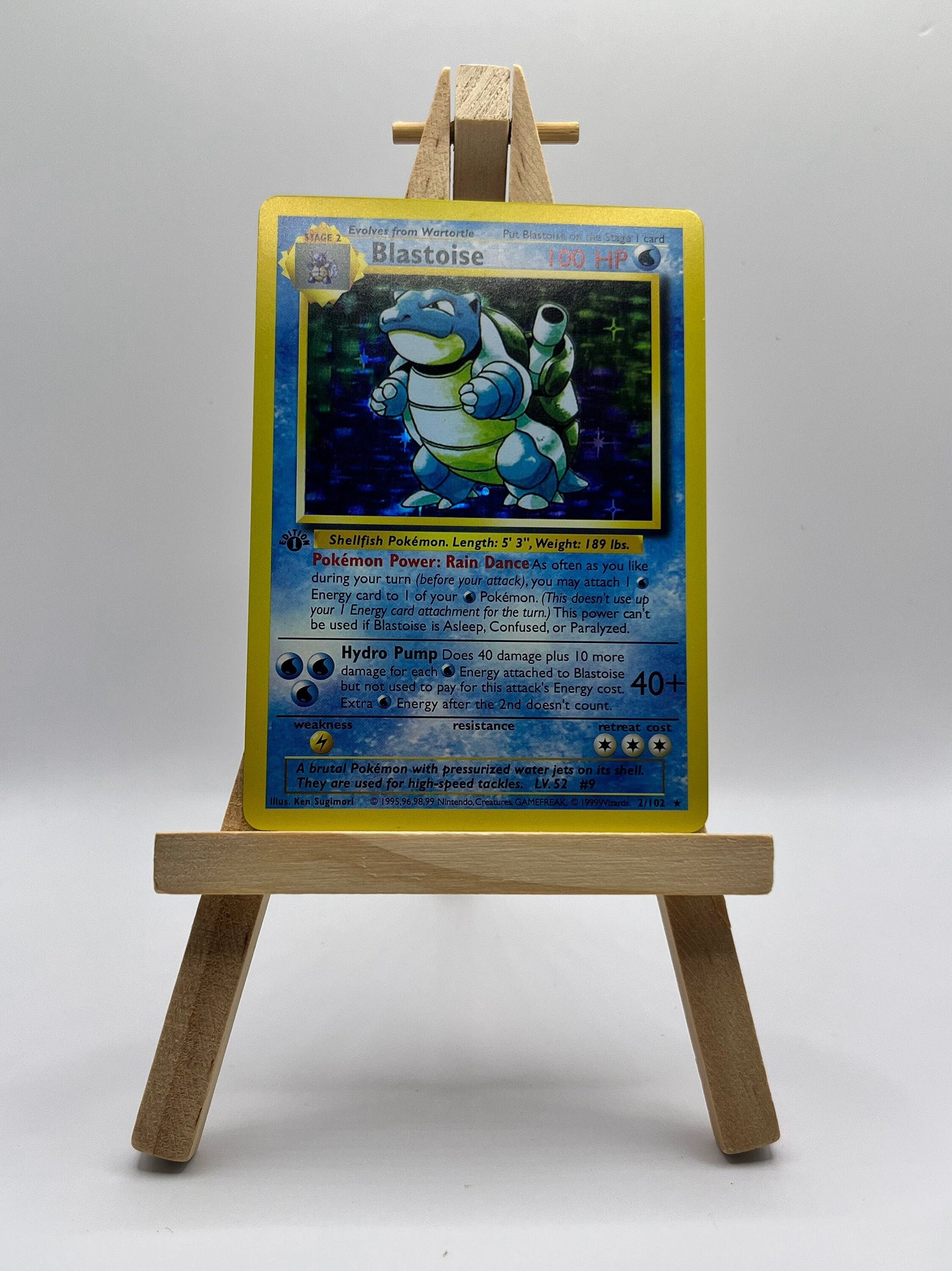 Blastoise · Base Set First Edition #2 (Shadowless)
